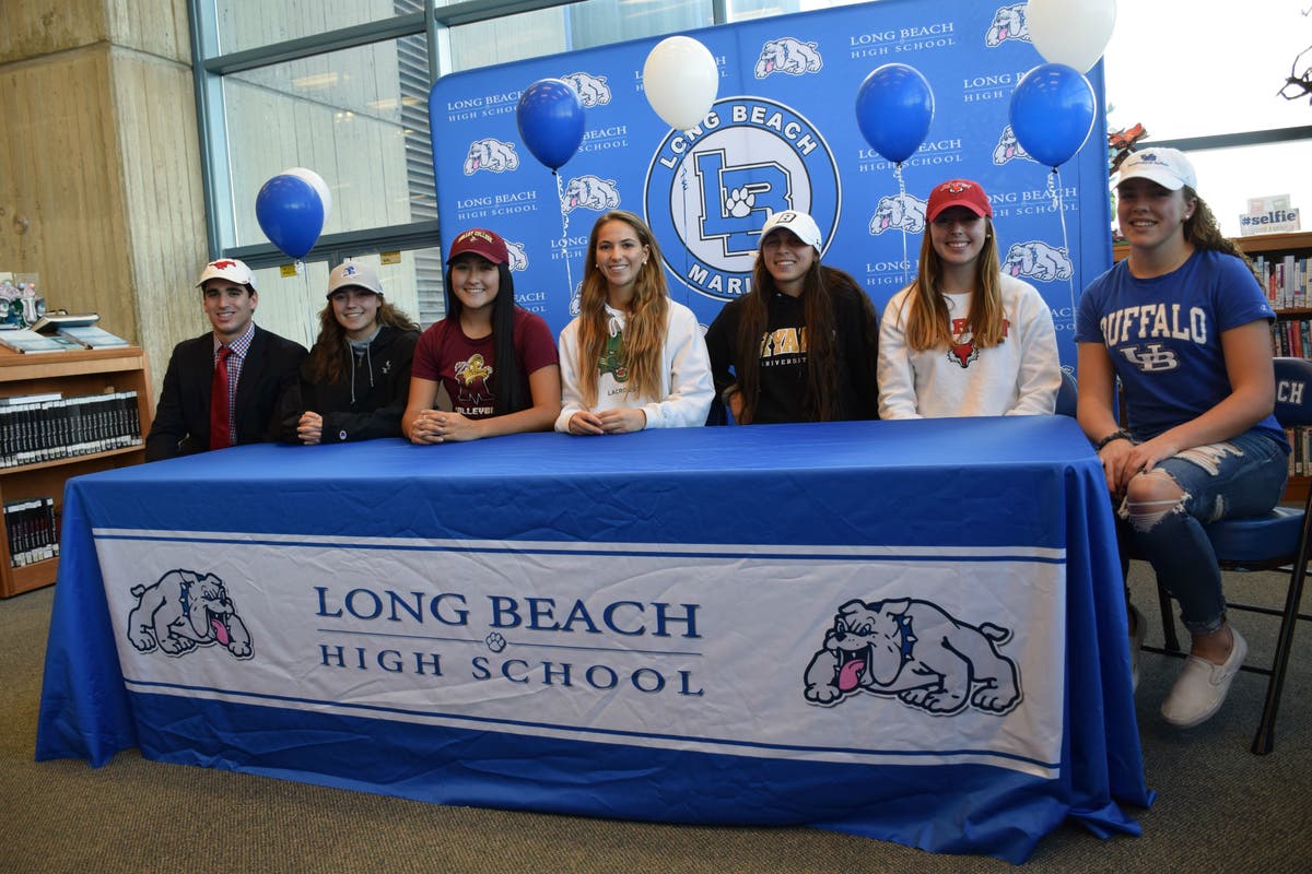 Long Beach Athletes Sign Their Letters Of Intent | Long Beach, NY Patch