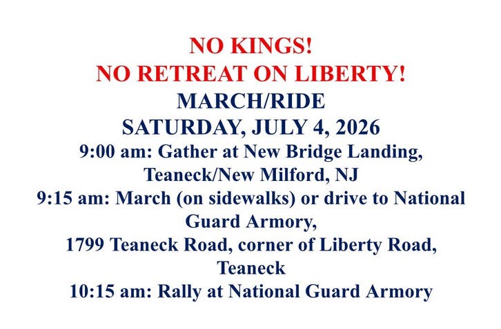 Jul 4 | NO KINGS! Fight for Liberty, Justice & Peace! March/Ride/Rally ...