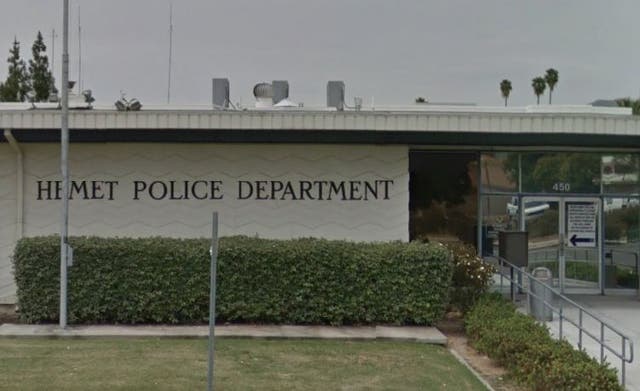 Hemet: Large Rock Hurled at Police Station Almost Injures Woman ...