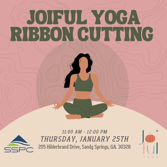 Jan 25 | Ribbon Cutting - Joiful Yoga | Sandy Springs, GA Patch