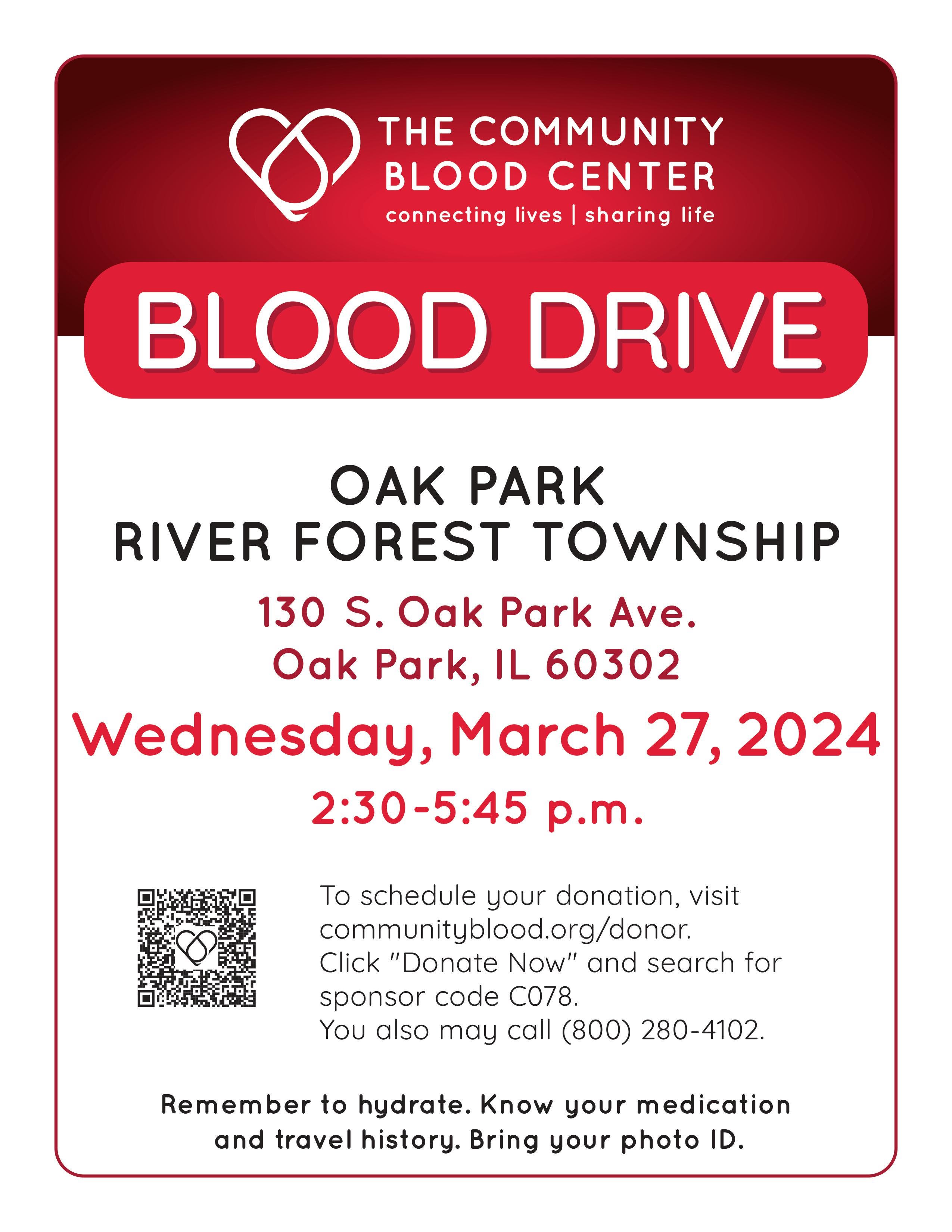 Oak Park-River Forest Events Calendar for March 27, 2024 - Oak Park ...