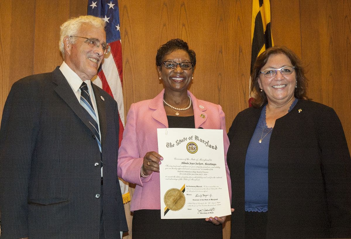 A. Joyce Jackson Appointed to HCC Board of Trustees | Bel Air, MD Patch