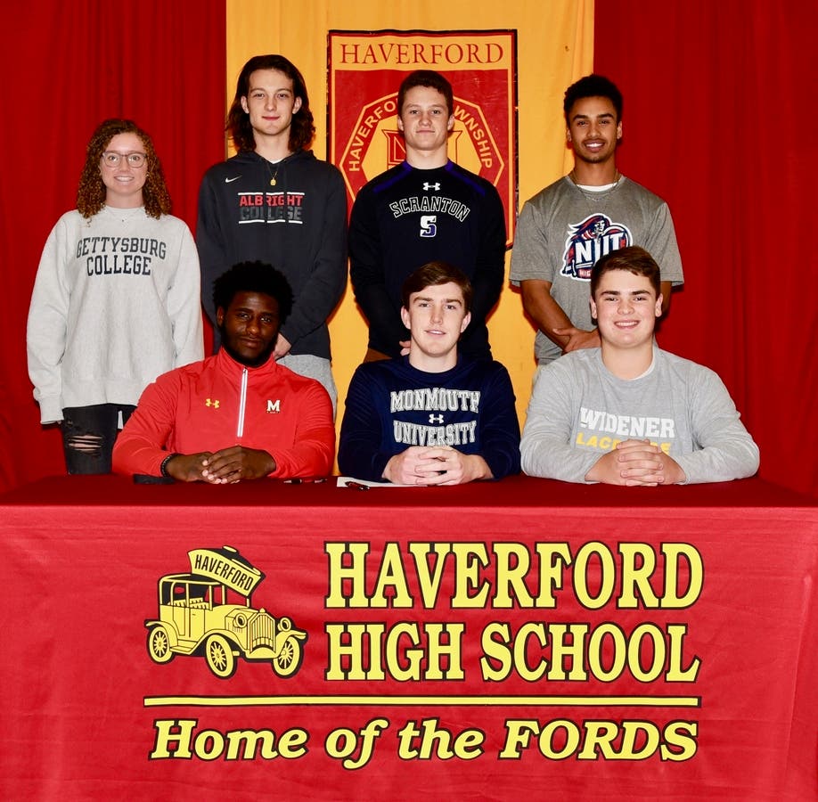7 Haverford HS Student Athletes Commit To Play In College | Haverford ...
