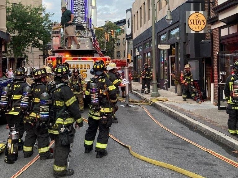 Fire Battled In Downtown Ardmore Friday | Ardmore, PA Patch