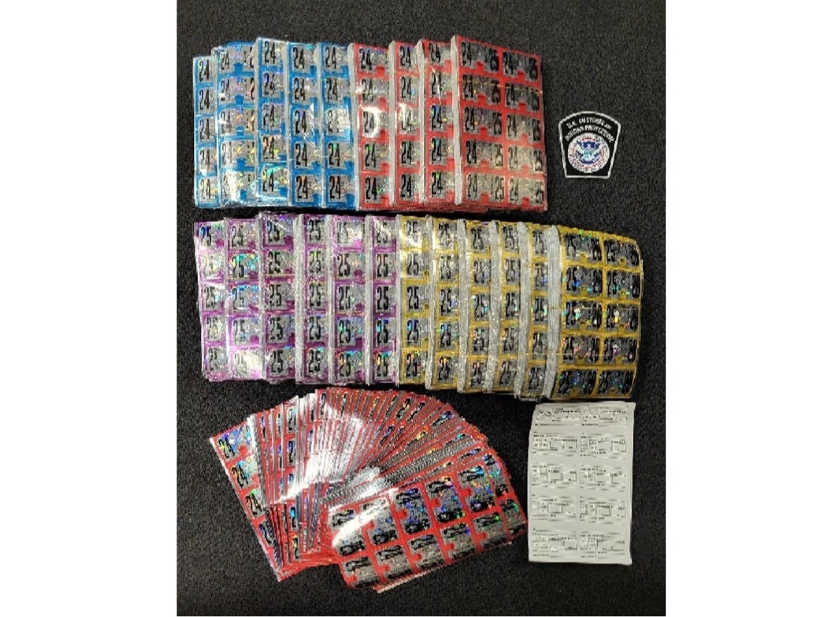 $1.4 Million In Fake PA Vehicle Registration Stickers Seized ...
