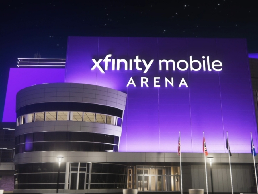 Wells Fargo Center Officially Renamed Xfinity Mobile Arena ...