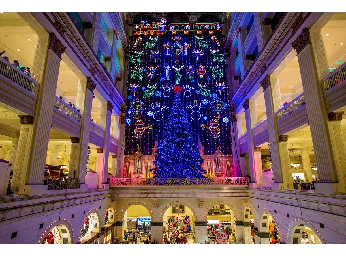 Wanamaker Light Show, Dickens Village Return Friday | Philadelphia, PA ...