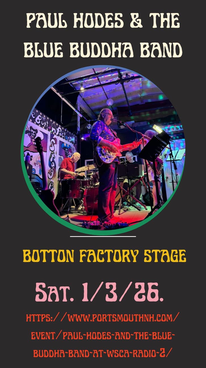 Jan 3 | Paul Hodes and The Blue Buddha Band | New Castle, NH Patch