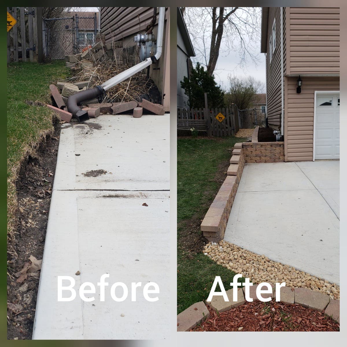All about yard work/drainage and hardscape installation - Naperville ...