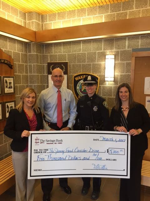 Wakefield Police Donate $5,000 to Jimmy Fund | Wakefield, MA Patch