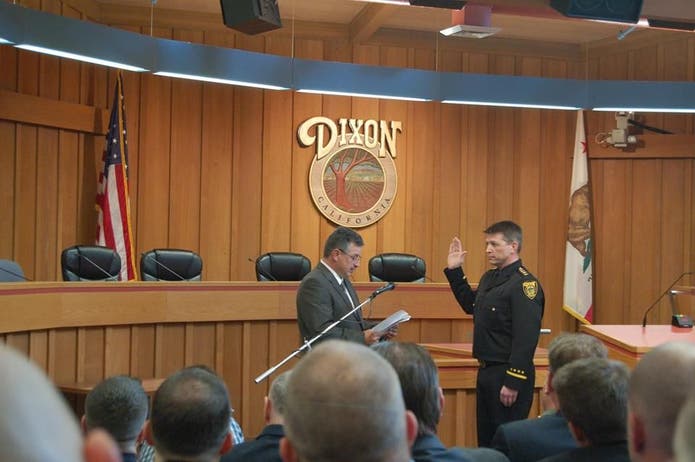 New Dixon Police Chief Sworn In | Dixon, CA Patch