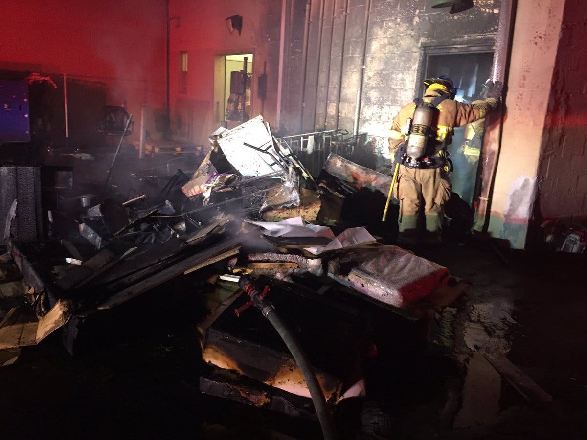 Fire Breaks Out Behind Goodwill Store; Cause Under Investigation ...