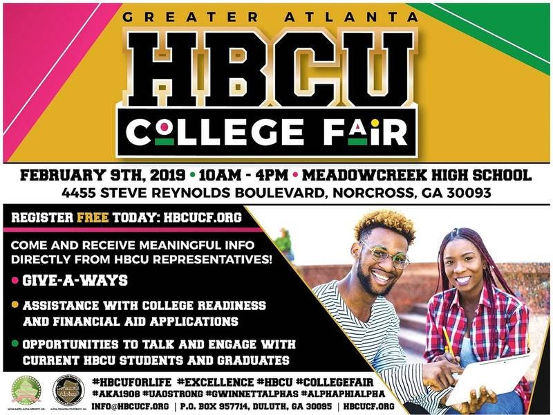 Historically Black Colleges & Universities College Fair | Lawrenceville ...