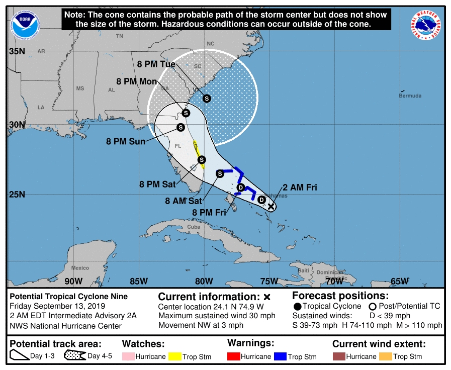 Tropical Storm Watch Issued For Parts Of Florida | Miami, FL Patch