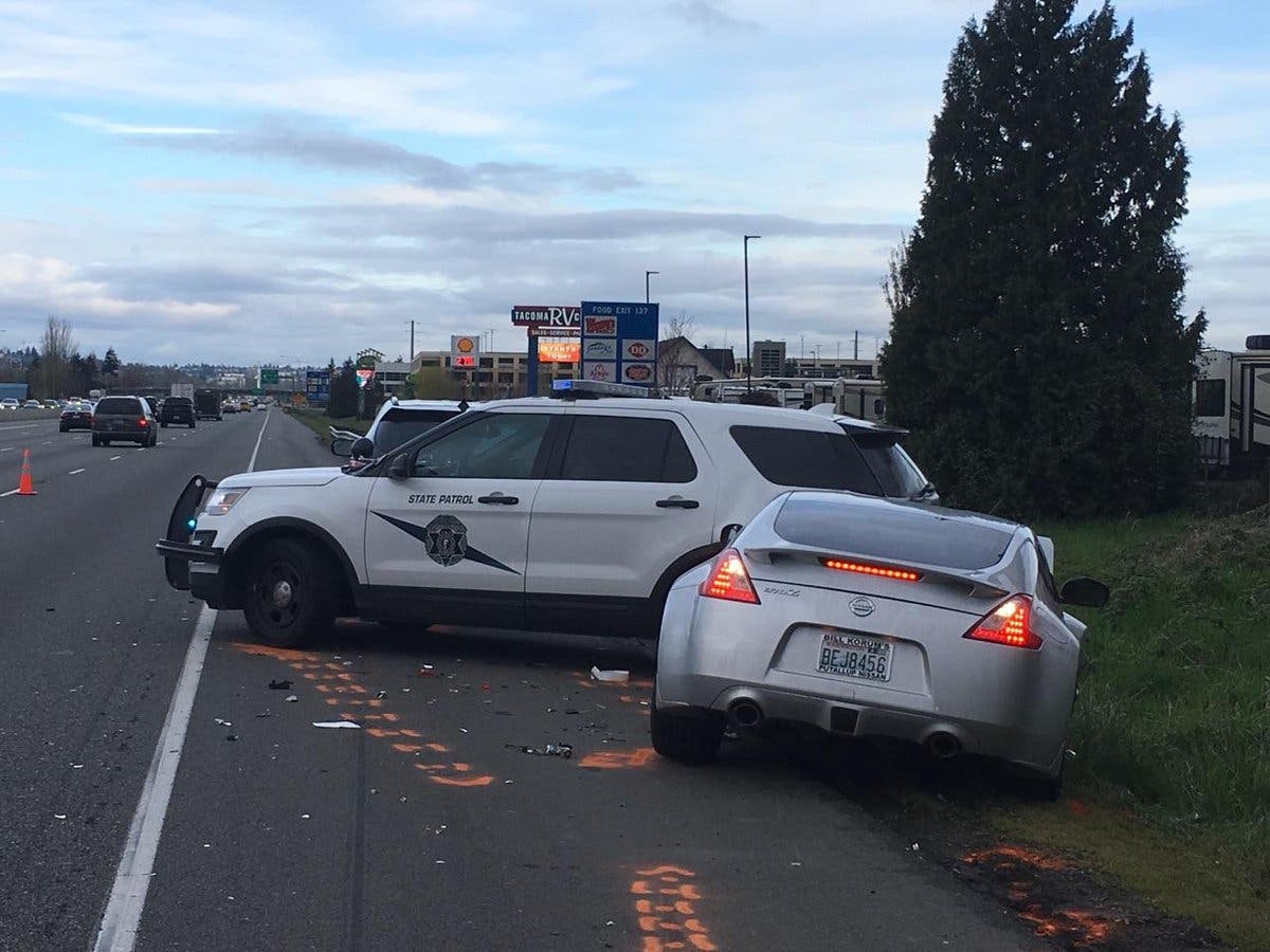 WA State Trooper Injured In Crash By Sleepy Driver | University Place ...