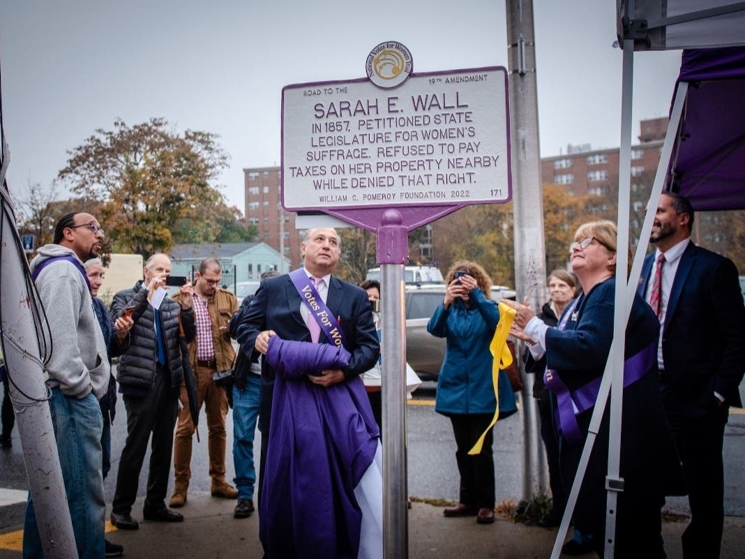 Worcester's Most Famous Tax Protester Gets Her Corner Back: Photos ...