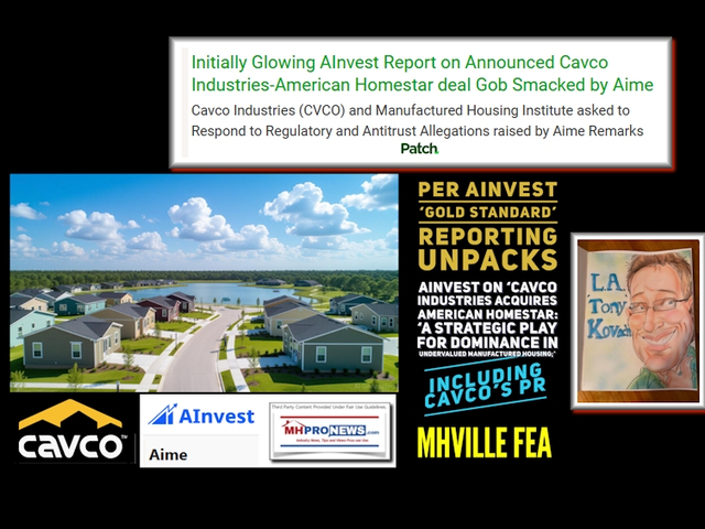Initially Glowing AInvest Report on Announced Cavco Industries-American ...