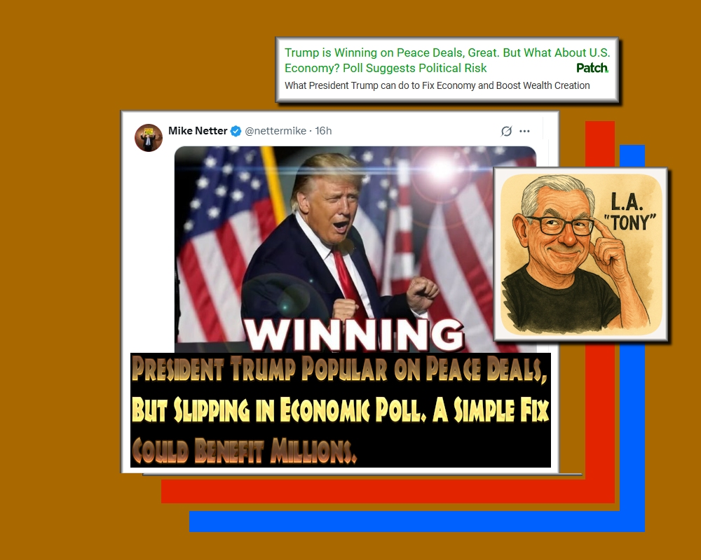 Trump is Winning on Peace Deals, Great. But What About U.S. Economy ...