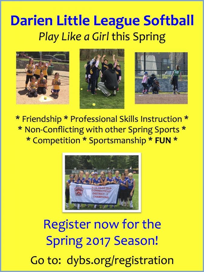 DLL Softball Registration is Going On Now | Darien, CT Patch