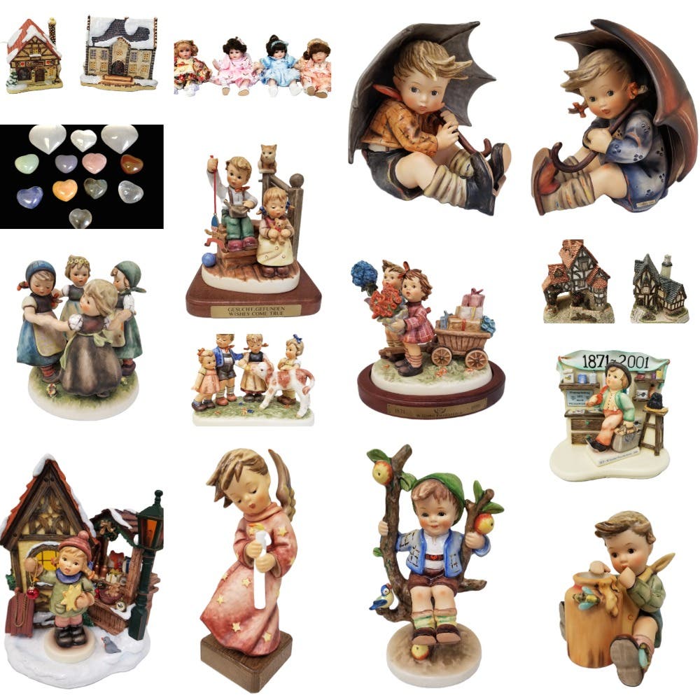 Online Auction Live-Vintage Hummels, David Winter Cottages, Dolls ...