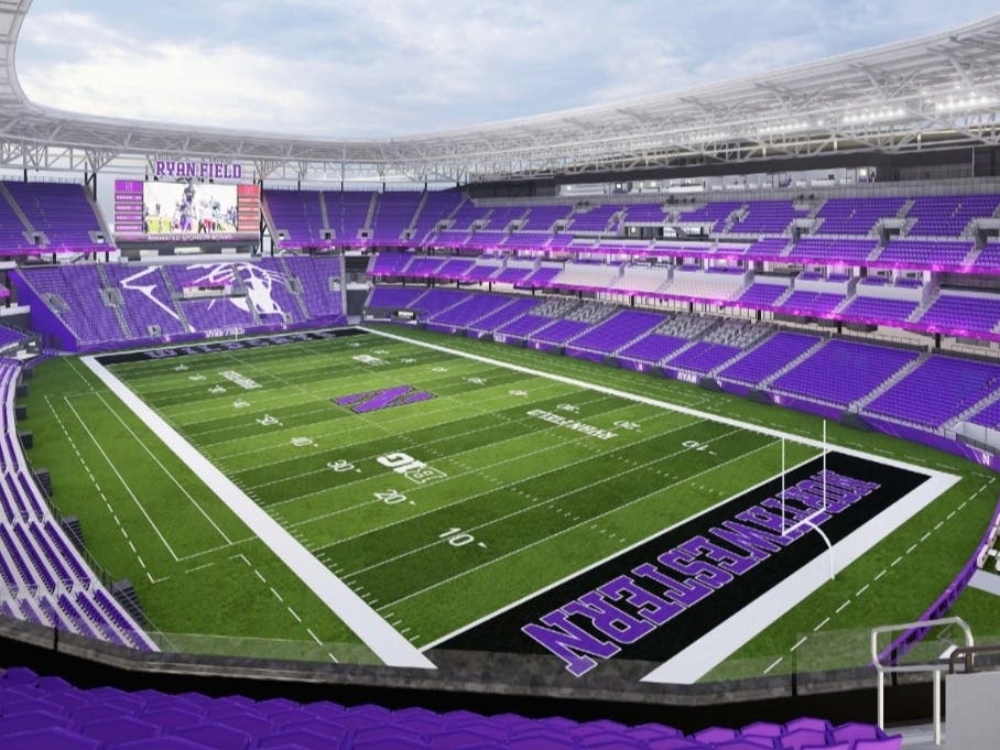 Northwestern Breaks Ground on New Ryan Field Amid Legal Challenges ...