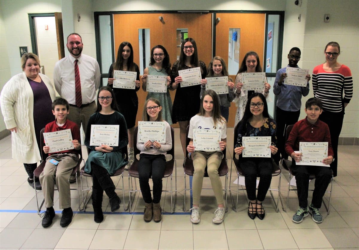Shorewood Lions Club Names Troy January Students Of The Month | Joliet ...