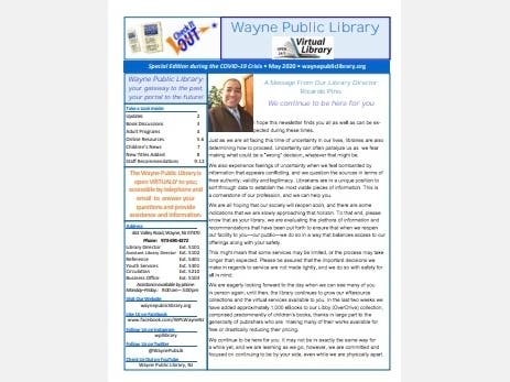 New virtual programs at the Wayne Public Library! | Wayne, NJ Patch