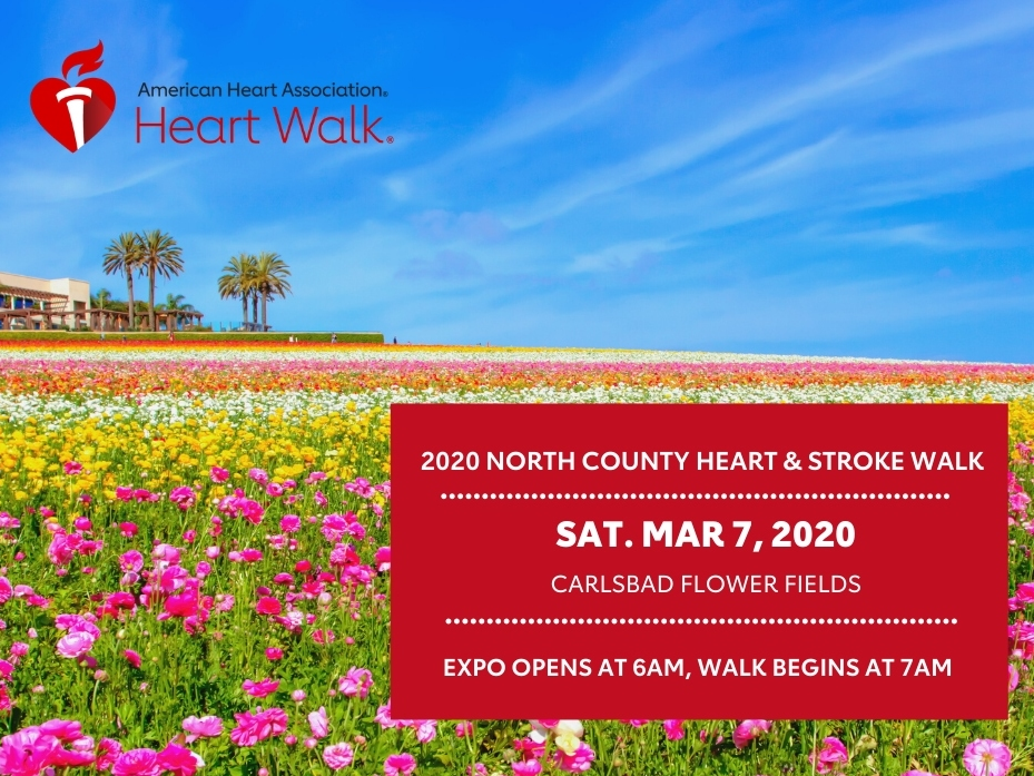 2020 North County Heart & Stroke Walk Celebrates Impact | Carlsbad, CA ...