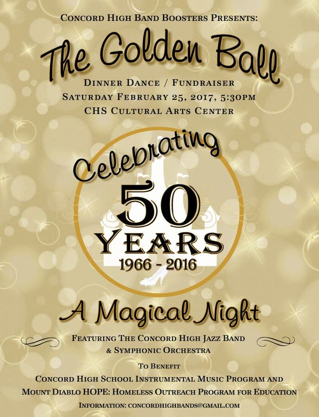 The Golden Ball Dinner Dance Raises Funds for Music and Youth | Concord ...
