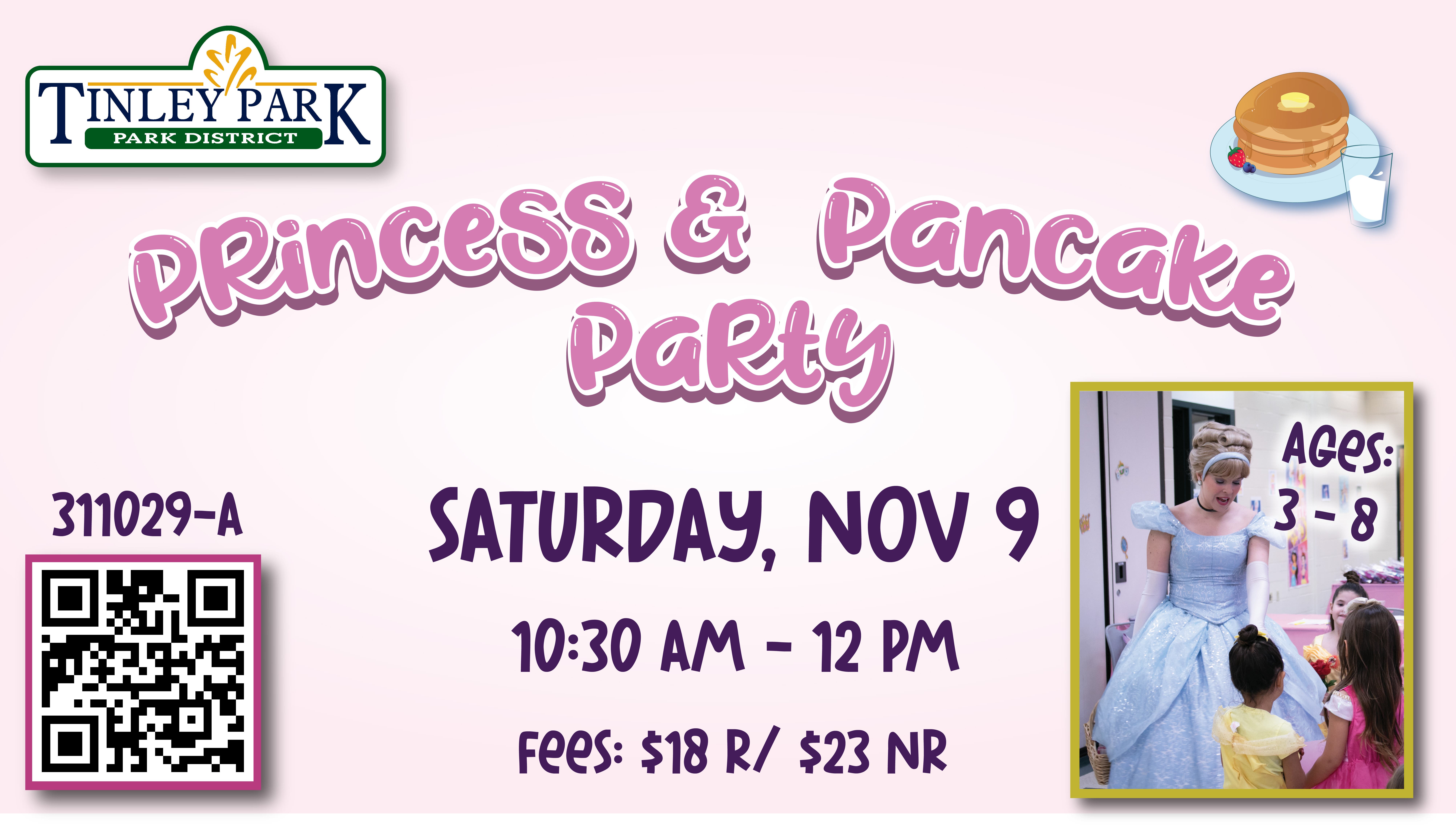 Nov 9 | Princess & Pancake Party | Tinley Park, IL Patch