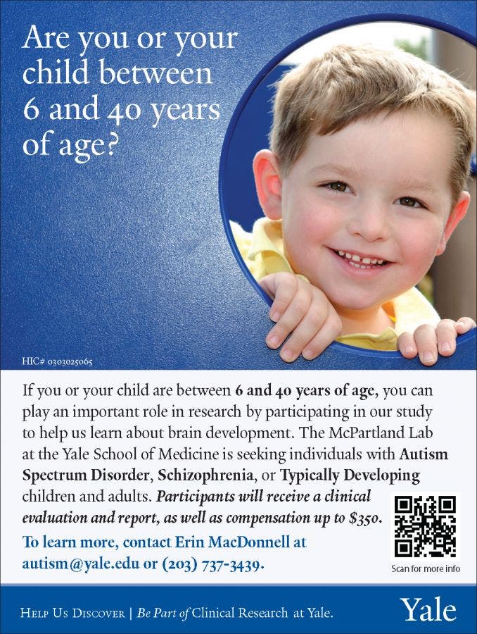 Yale Child Study Center: Autism Program | New Haven, CT Patch