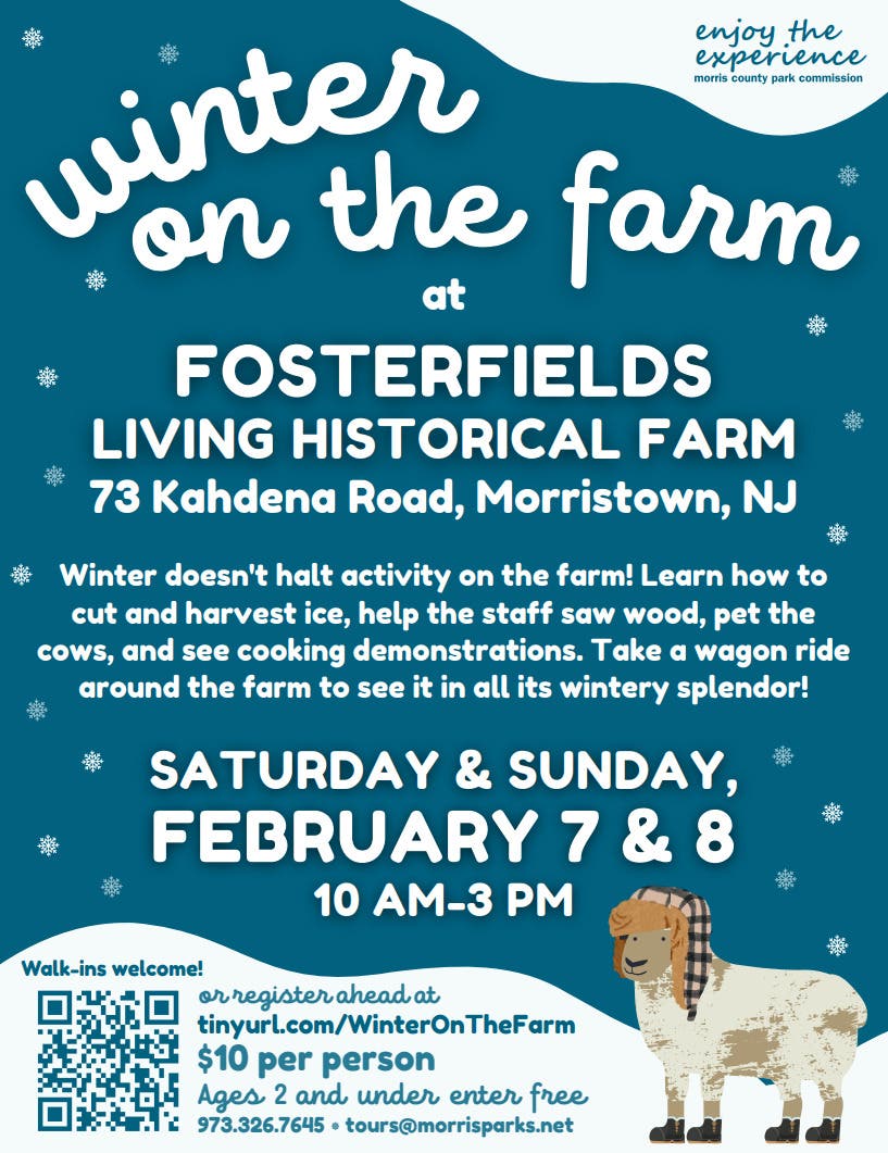 Feb 7 | Winter on the Farm | Morristown, NJ Patch
