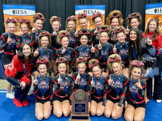 Old Quarry Cheerleading Earns Sixth State Cheer Championship | Lemont ...