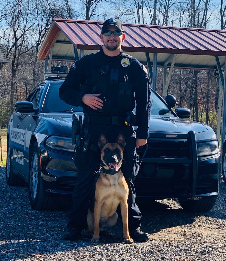 Huntersville Police Welcome K9 Igor To The Force | Huntersville, NC Patch