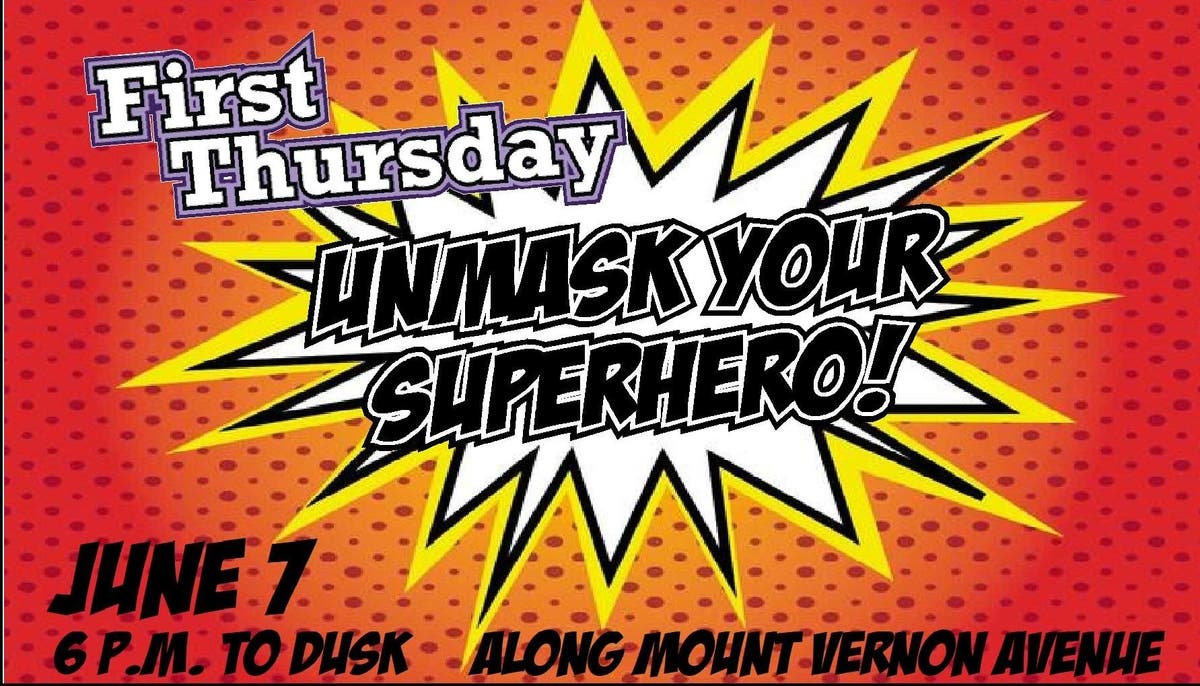 'Unmask Your Superhero' For First Thursday Festival In Del Ray | Del ...