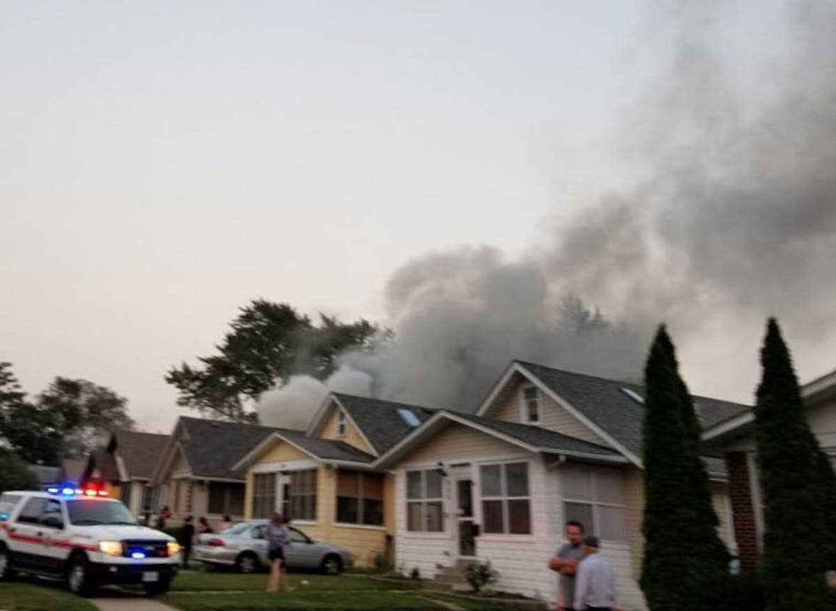 Firefighters Battle Blaze In Aurora Home | Aurora, IL Patch