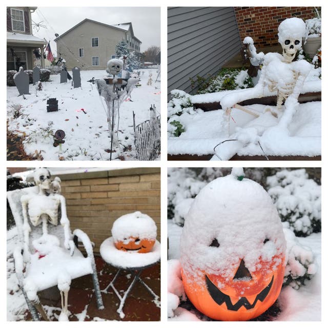 Snowy Halloween Photos From Patch Readers Across Illinois | Wheaton, IL ...