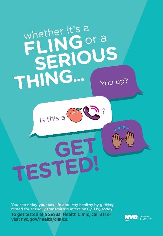 Sexually Suggestive Emojis Join NYC's Fight Against STDs | New York ...