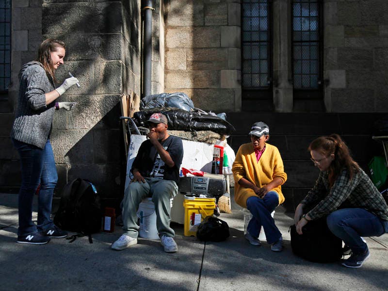 Only 1 in 20 Homeless People In NYC Sleep On The Streets | New York ...