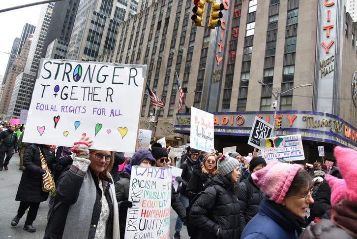 PHOTOS: Thousands Take To NYC Streets For Women's March 2019 | New York ...
