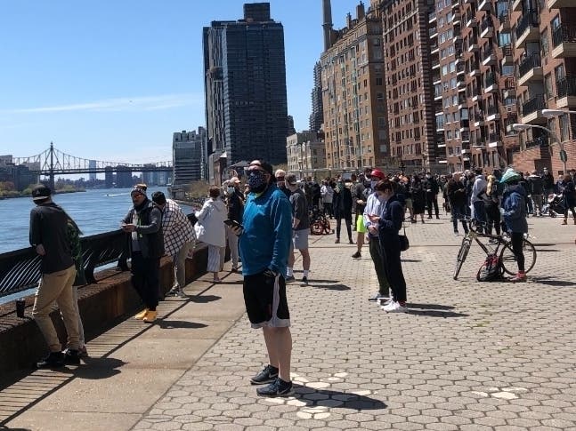 NYC Coronavirus Patrols Will Enforce Social Distancing: De Blasio | New ...