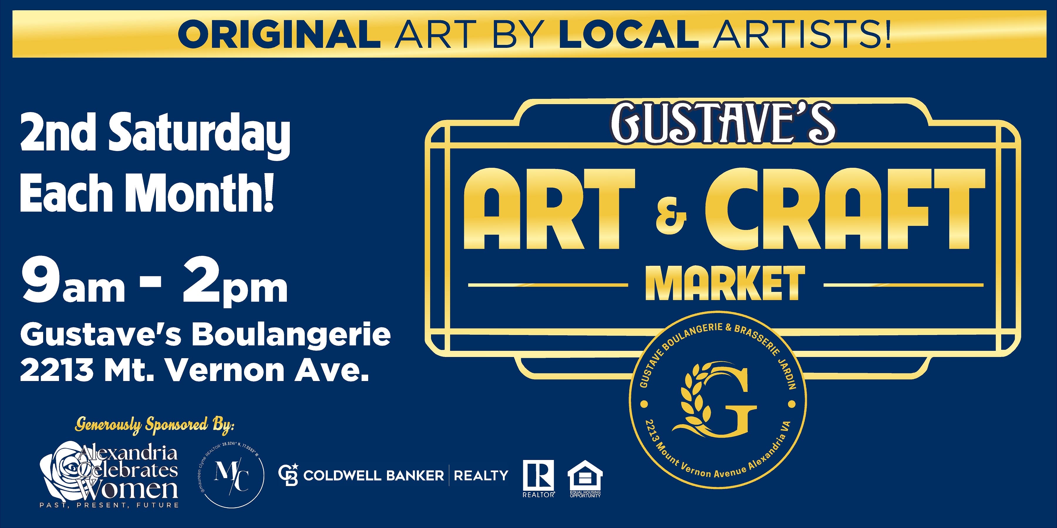 Mar 14 | Gustave Art & Craft Market | Del Ray, VA Patch