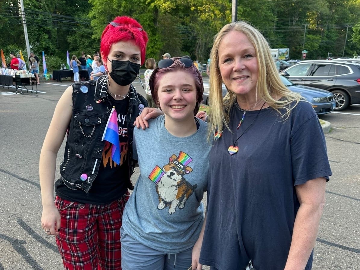 Pride Flag Raising Draws Hundreds Of Residents To Easton Town Hall ...