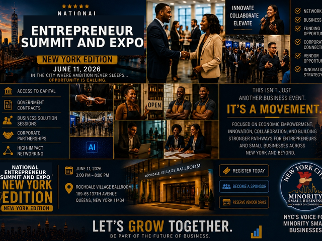 National Entrepreneur Summit & Expo– New York Edition Pivot to Focus on ...