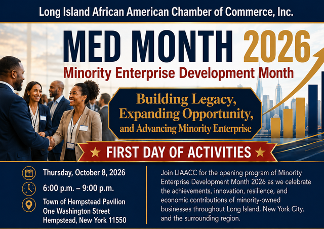 ICYMI: L.I. African American Chamber of Commerce Announces First Day of ...