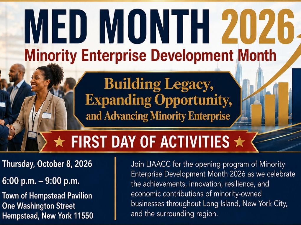 ICYMI: L.I. African American Chamber of Commerce Announces First Day of ...