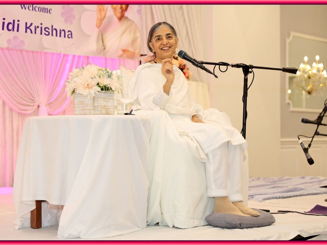 Global Spiritual Leader Didi Krishna Kumari Brings Message of Happiness ...
