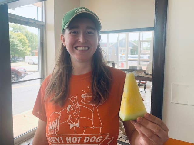 Juicy Watermelons Arrive At Hey! Hot Dog: Photos | Joliet, IL Patch