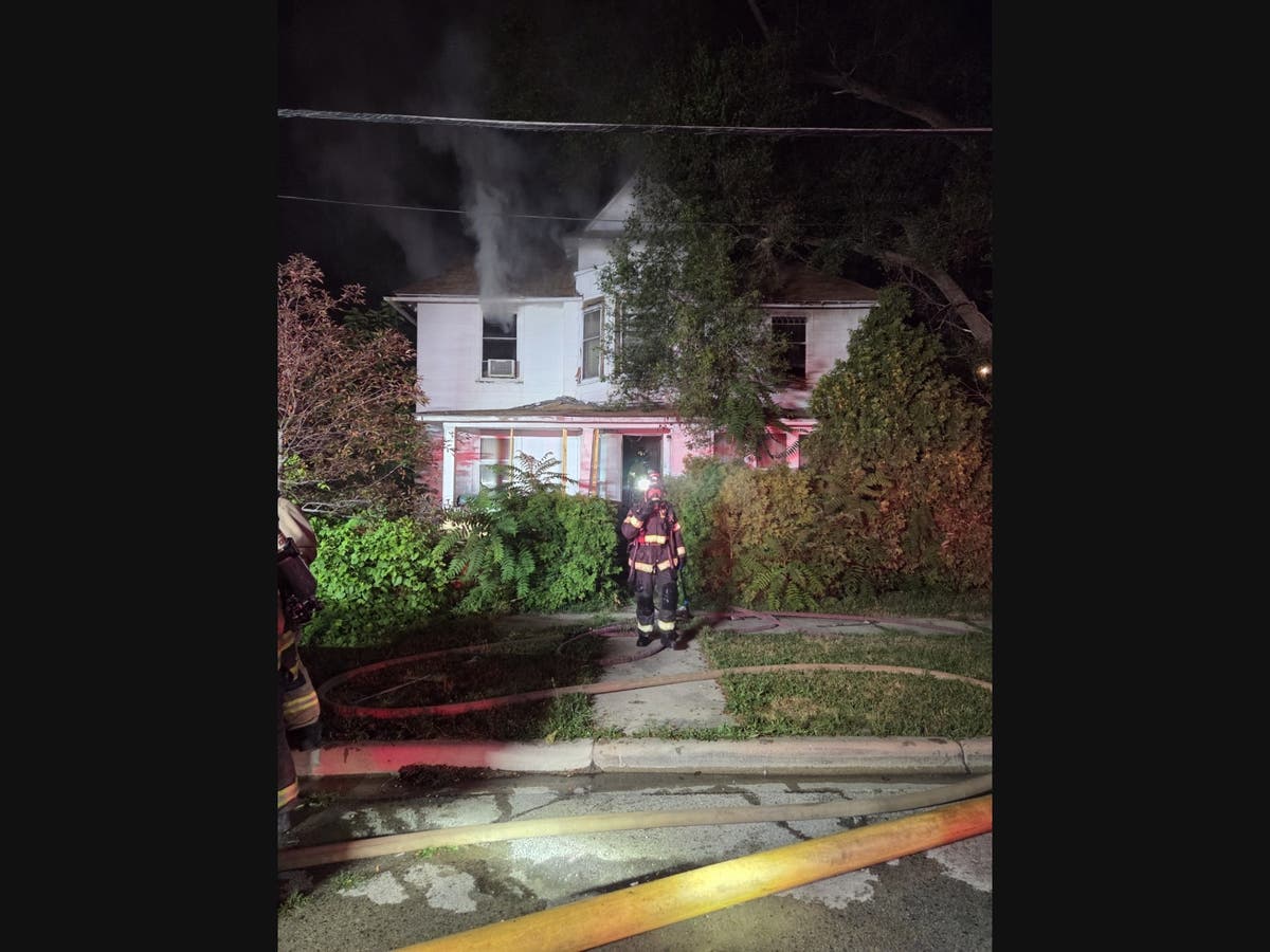 Fire On Oneida Street: Homeowner Escapes Through 2nd Floor Window ...