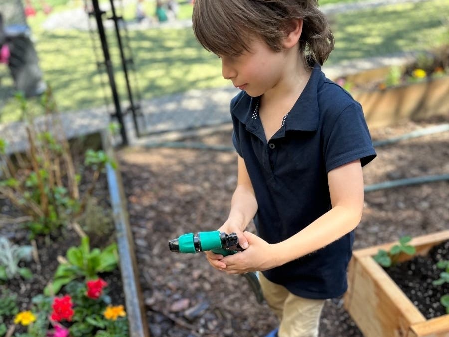 Students at Evergreen Academy Montessori Preschool Celebrate Earth Day ...